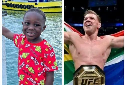 Desmond Koolen celebrates UFC champion Dricus du Plessis's win | Bona ...