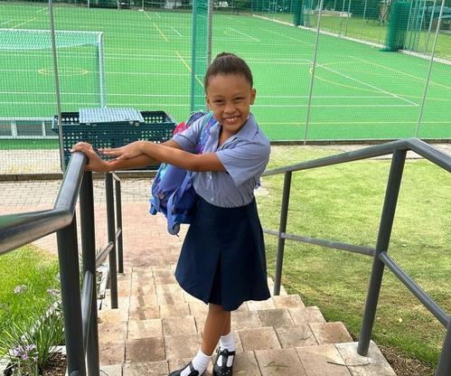 Lynn Forbes acknowledges AKA’s presence on Kairo's first day of school ...