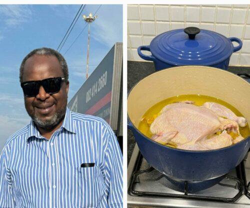 'Not drowning the children' - Tito Mboweni shows off latest chicken ...