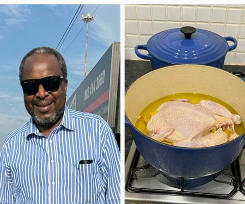 'Not drowning the children' - Tito Mboweni shows off latest chicken ...