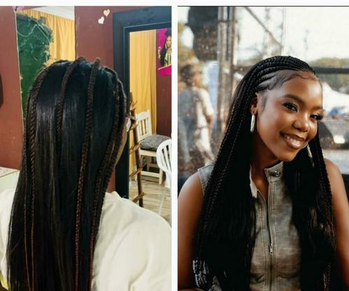 WATCH: TikToker's attempt to recreate braids inspired by singer Elaine ...