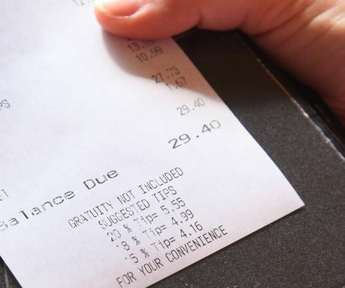 Should 10 percent be the standard for a bill tip? | Bona Magazine