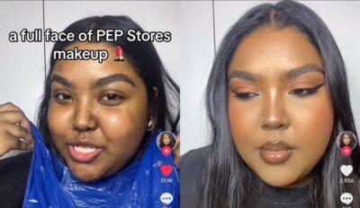 WATCH: Lady does make-up with products from Pep | Bona Magazine