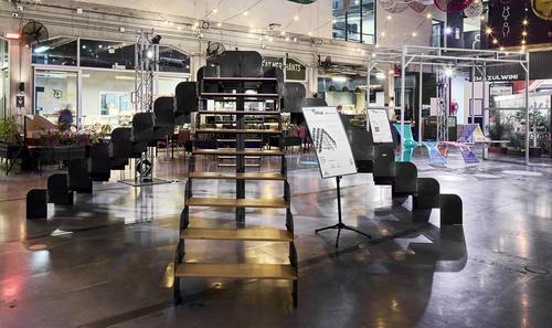 Discarded office furniture becomes bespoke art for the future workplace ...