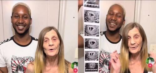 WATCH: 63-year-old lady married to 26-year-old husband celebrating having a baby | Bona Magazine