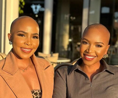 Blue and Brown Mbombo shave their heads to honour late mom | Bona Magazine