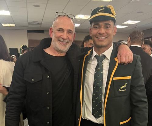 Proud father, Nick Feinberg celebrates Sacha’s official Springbok ...
