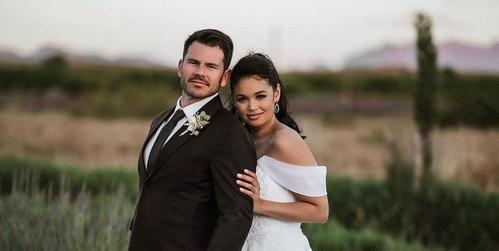 Zoe Brown and husband Robbie celebrate first wedding anniversary | Bona ...