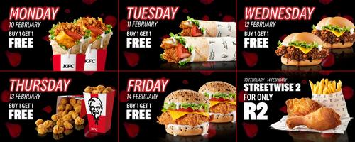 KFC app unveils fastest first daily deals for Valentines week | Bona ...