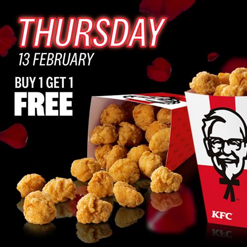 KFC app unveils fastest first daily deals for Valentines week | Bona ...
