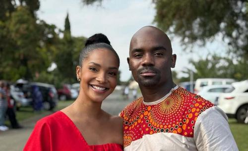 Liesl and Dr Musa Mthombeni celebrate 4 years of marriage