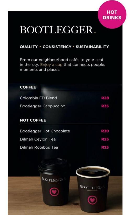 FlySafair And Bootlegger Join Forces To Serve Local Coffee In The Skies