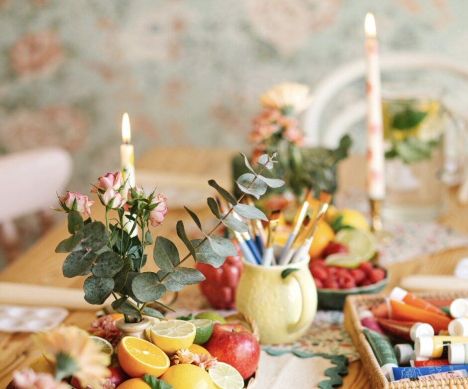 Effortless summer party DIY decor