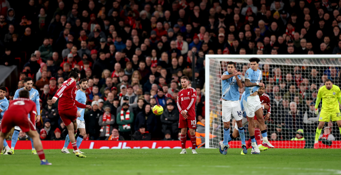 Man City stuns Liverpool with victory at Anfield